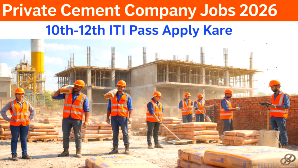 UltraTech Cement Job Vacancy 2026: 10वीं 12वीं ITI पास के लिए भर्ती ...